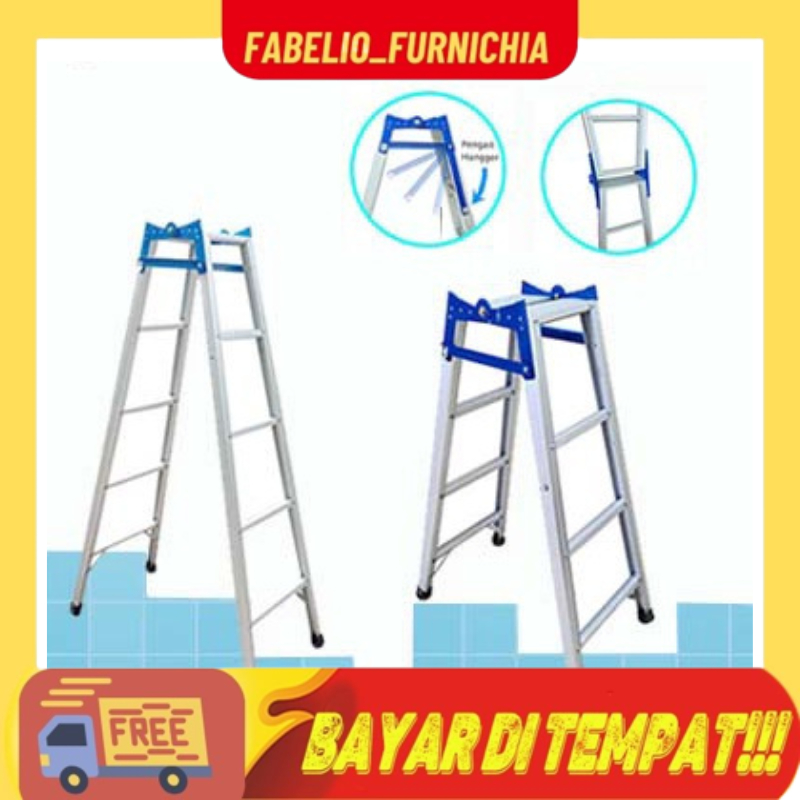 Jual Tangga Alumunium Lipat 1,75m Dan 1,5M/Tangga Lipat Galaxy/Tangga ...