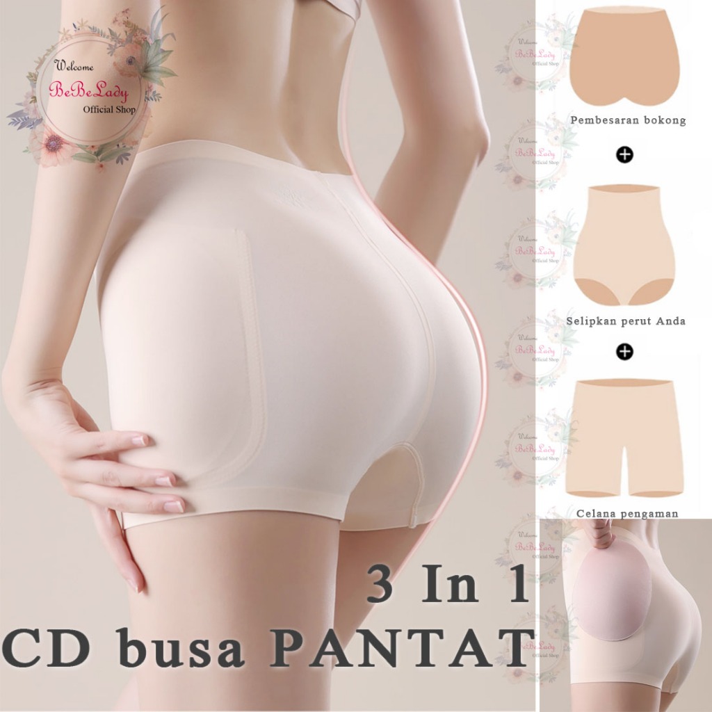 Jual BebeLady Celana Dalam Busa Pantat dan Pinggul CD Busa Pembesar Bokong Dapat dibongkar ...