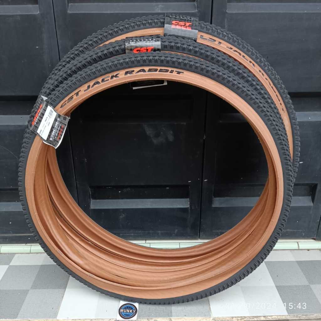 Jual Ban Luar CST Jack Rabbit 26 x 2.10 Tanwall Skinwall Coklat Premium ...