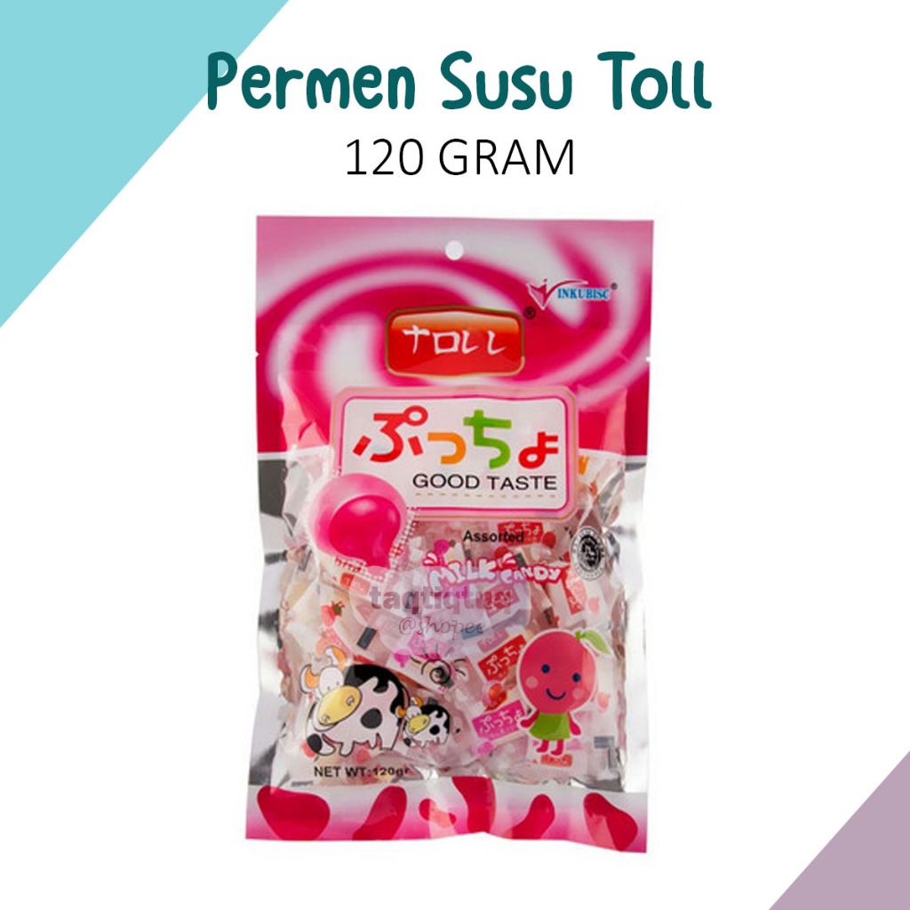 Jual Milk Candy Permen Susu Toll 120 Gram Halal | Shopee Indonesia