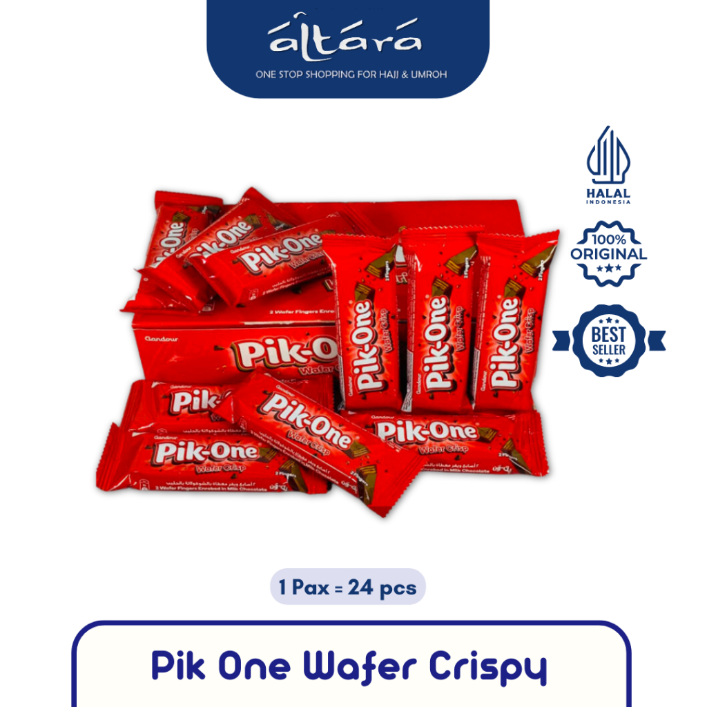 Jual Altara | Pik-One Wafer Crispy/Wafer Cokelat 1Pack 100% Original ...