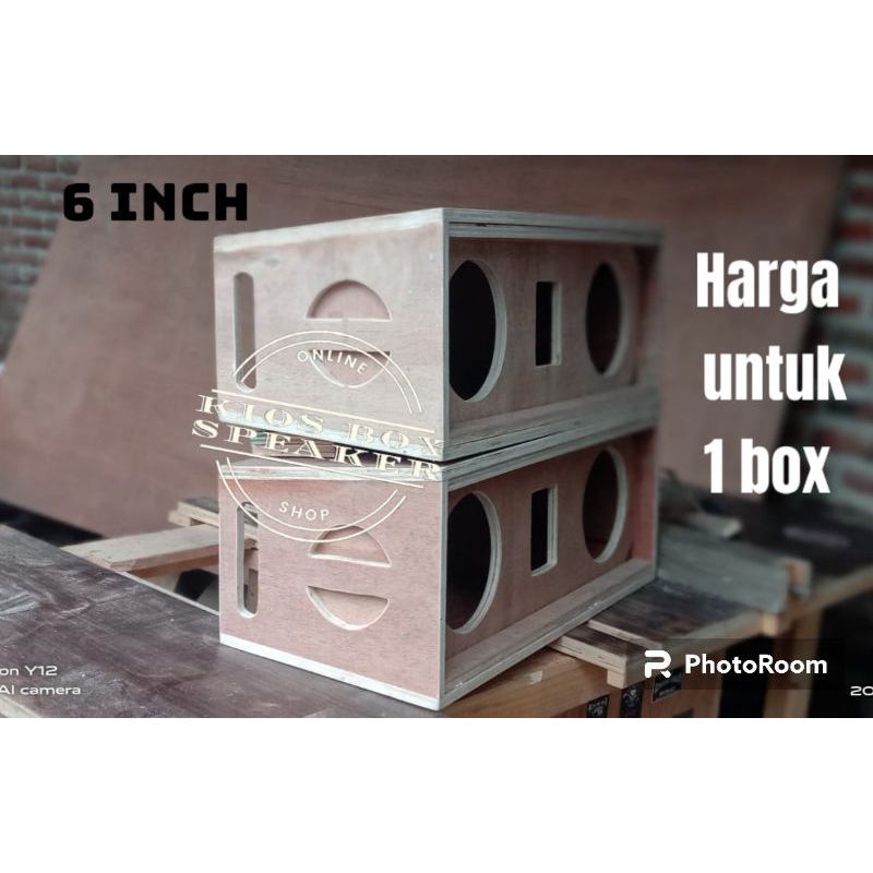 Jual BOX SPEAKER LINE ARRAY 6 INCH DOUBLE PLUS TWEETER TRIPLEK 12 mm ...