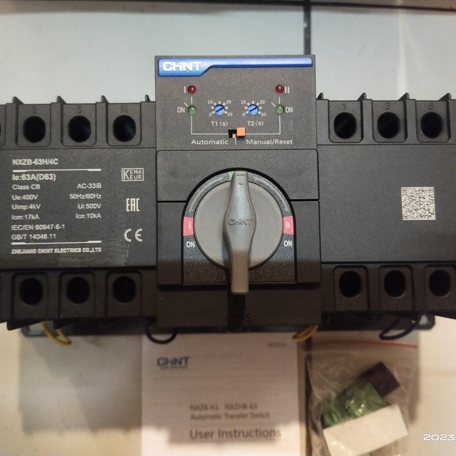 Jual CHINT NXZB Panel ATS 4P 63A Automatic Transfer Switch PLN Genset COS | Shopee Indonesia