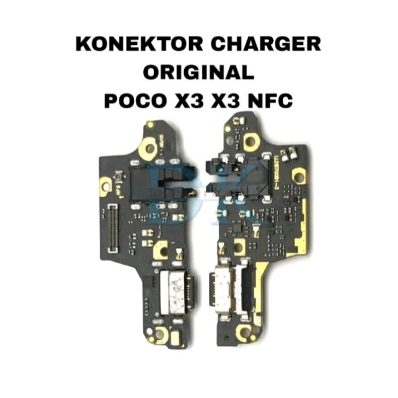Jual Papan Cas Xiaomi Poco X3 X3 NFC Ori 100% With iC Pcb Board Mic Konektor Charger | Shopee ...