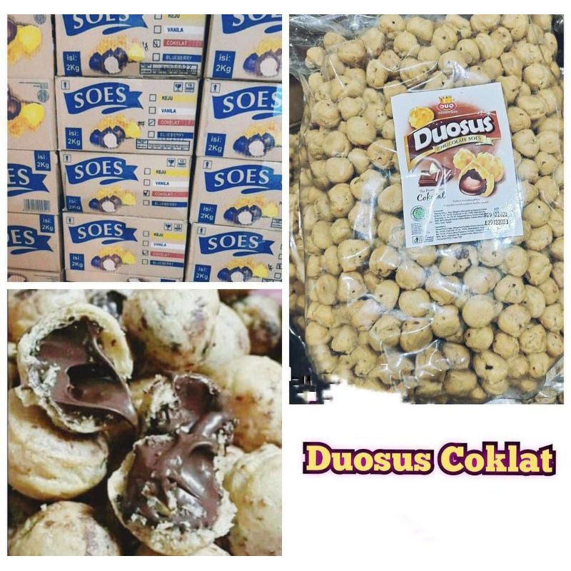 Jual snack coklat duosus (1 dus isi 2kg) | Shopee Indonesia