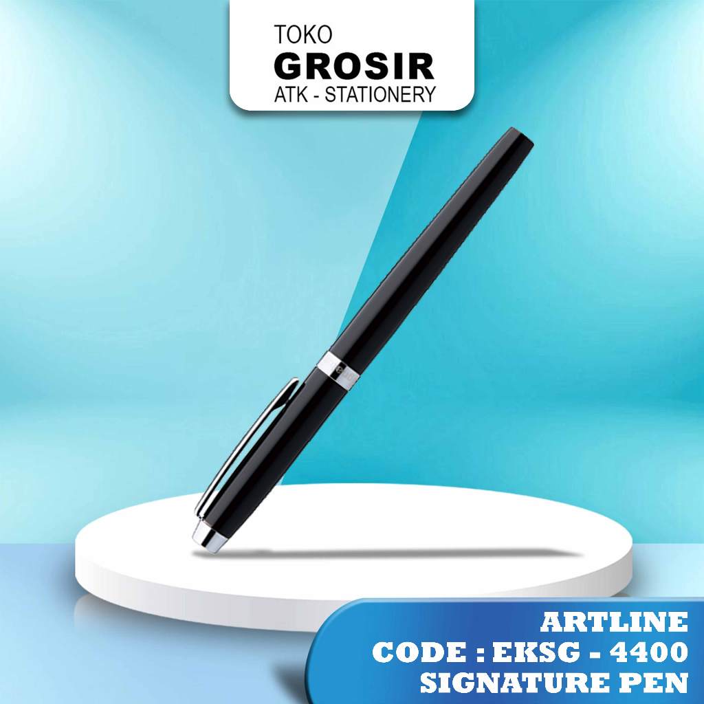 Jual ARTLINE Signature Roller Ball Pen 0.7 mm EKSG-4400 | Shopee Indonesia