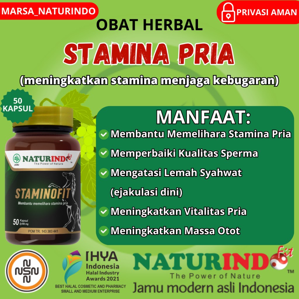 Jual Staminofit Obat Herbal Stamina Pria Tahan Lama Ejakulasi Dini Menambah Stamina Pria Dewasa ...