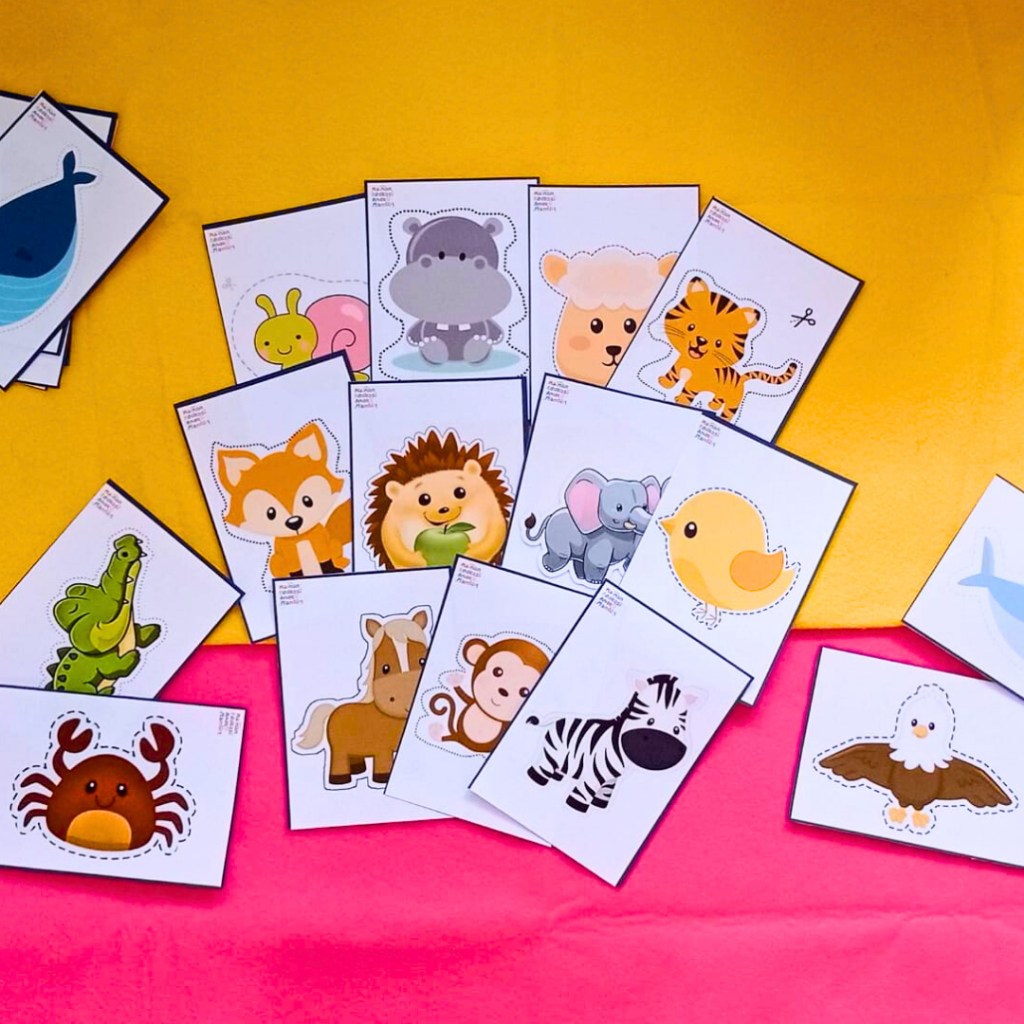 Jual Worksheet Aktivitas Menggunting Mainan Motorik Halus Anak Mainan ...