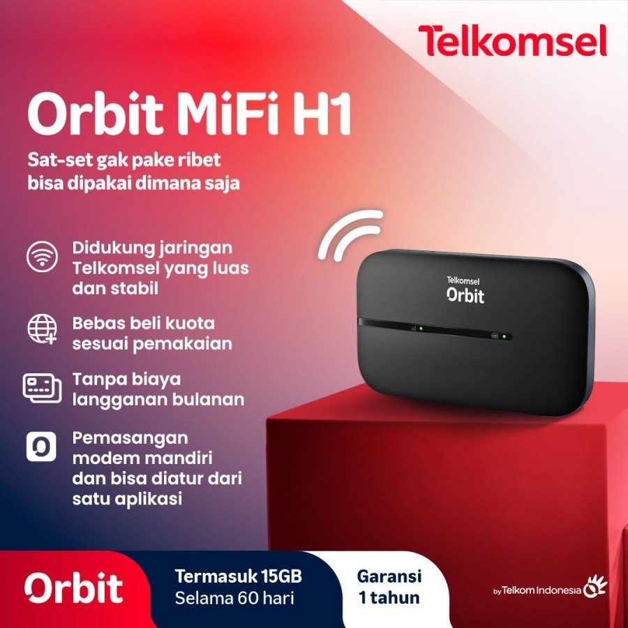 Jual Modem Telkomsel Brovi 5576 Orbit Mifi H1 Wifi 4G High Speed ...