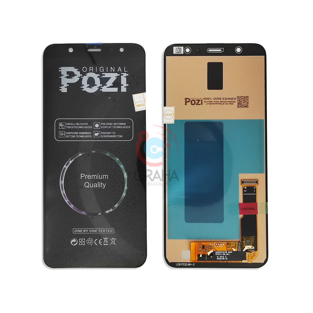 Jual LCD SAMSUNG A6 PLUS / A605 ORI POZI FULLSET TOUCHSCREEN | Shopee Indonesia