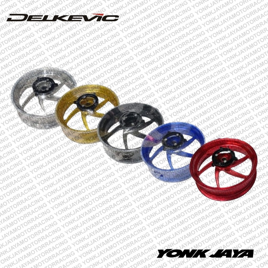 Jual VELG DELKEVIC XMAX UK. 3.50 X 4.00 SINGLE DISC | Shopee Indonesia