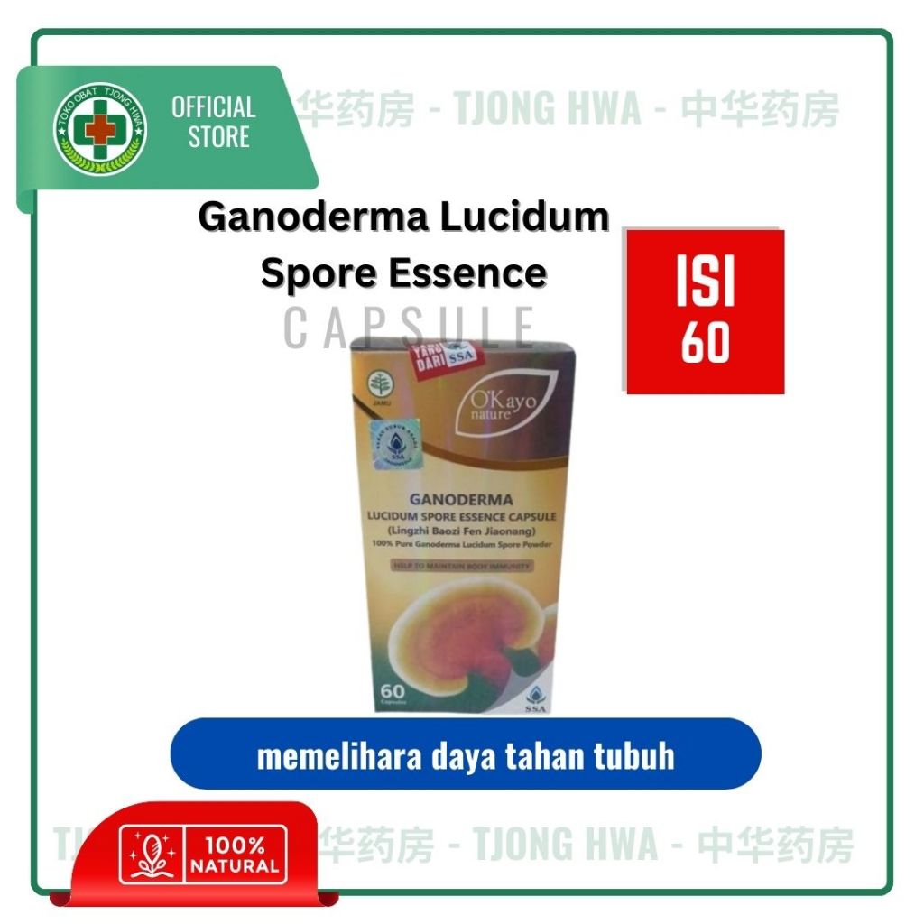 Jual Ganoderma Lucidum Spore Essence Capsule [memelihara daya tahan ...
