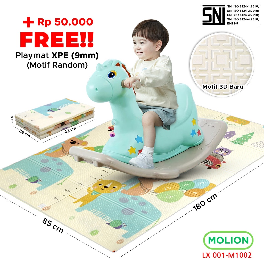 Jual Mainan SNI Jungkat Jungkit Kuda Kudaan Mainan Anak Jungkat Jungkit ...