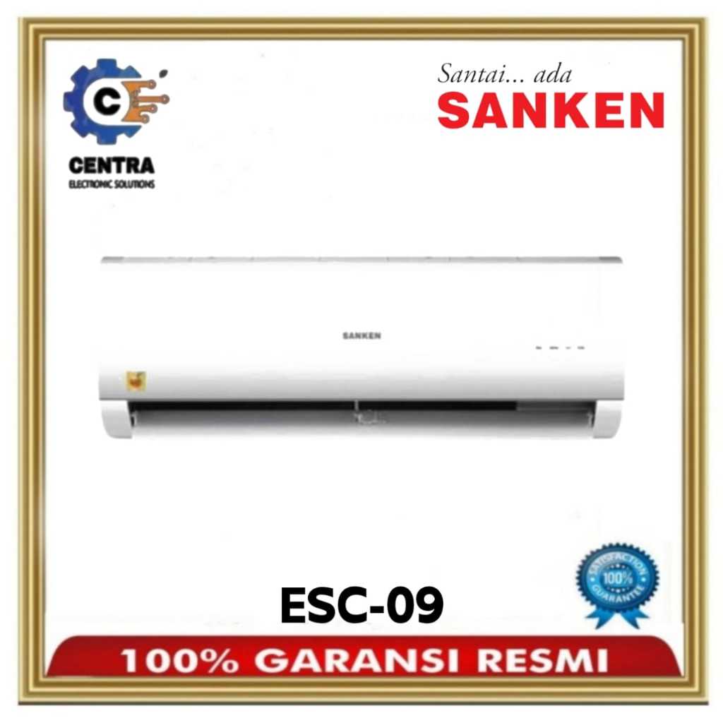 Jual AC SANKEN 1PK ESC-09 BLUE FIN HEMAT LISTRIK 1PK UNIT ONLY GARANSI ...