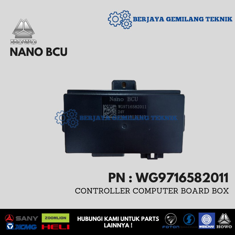 Jual Nano BCU Controller Computer Board Box HOWO SINOTRUCK Type 24V PN ...