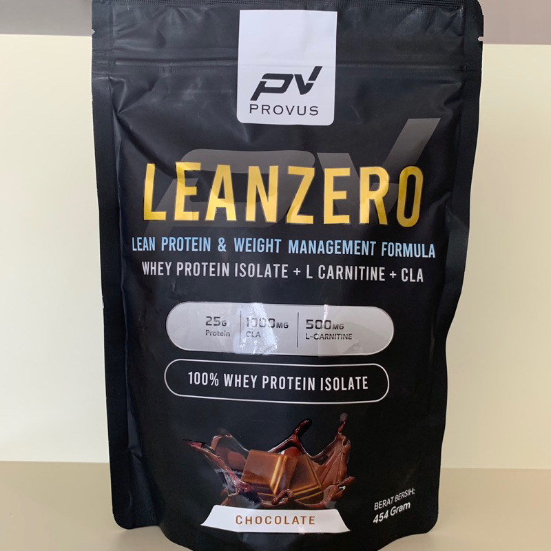 Jual Provus Lean Zero Whey Protein Isolate + Fat Burner 450gr / 1lb ...