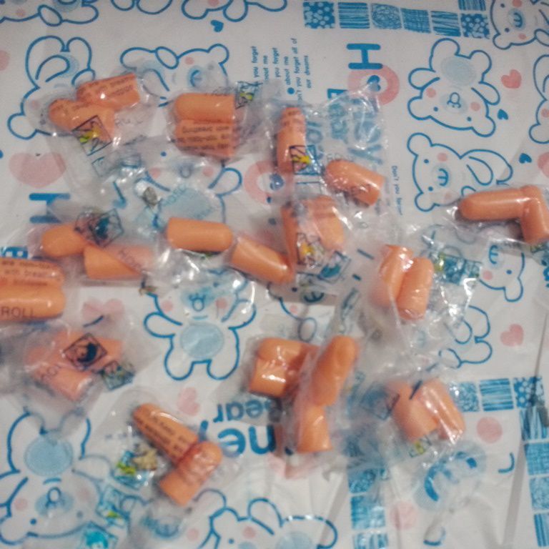 Jual tutup telinga Roll insert hold tutup telinga ear plug kantong ...