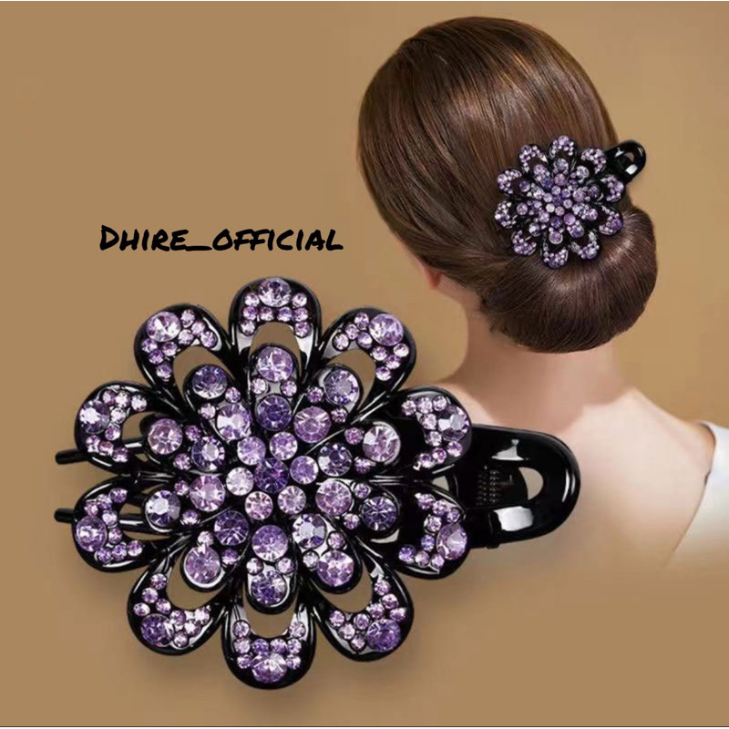 Jual Jepitan bunga korea jepit rambut dewasa - Jepit Rambut Pesta ...