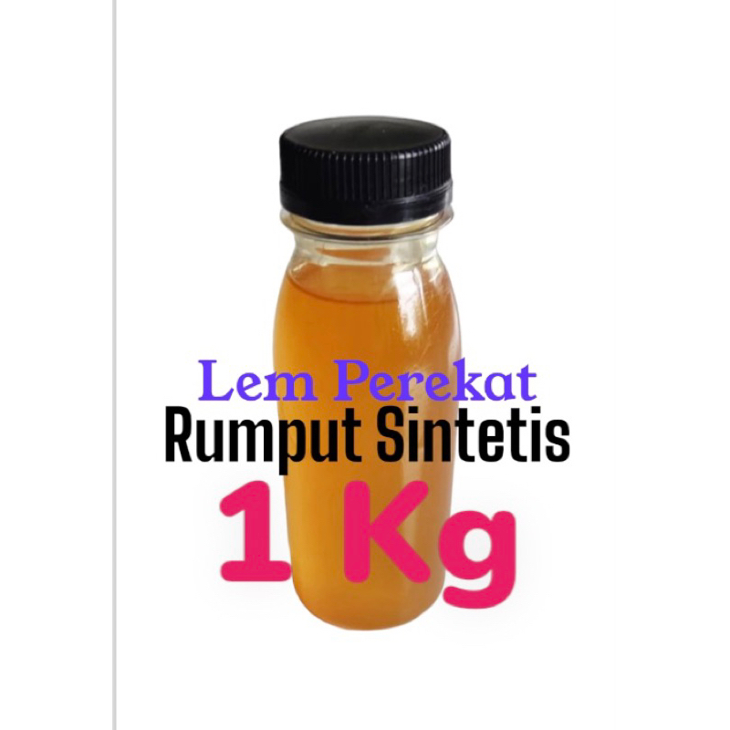 Jual PEREKAT / LEM RUMPUT SINTETIS BERAT 1 KG AGAR RUMPUT TIDAK ...