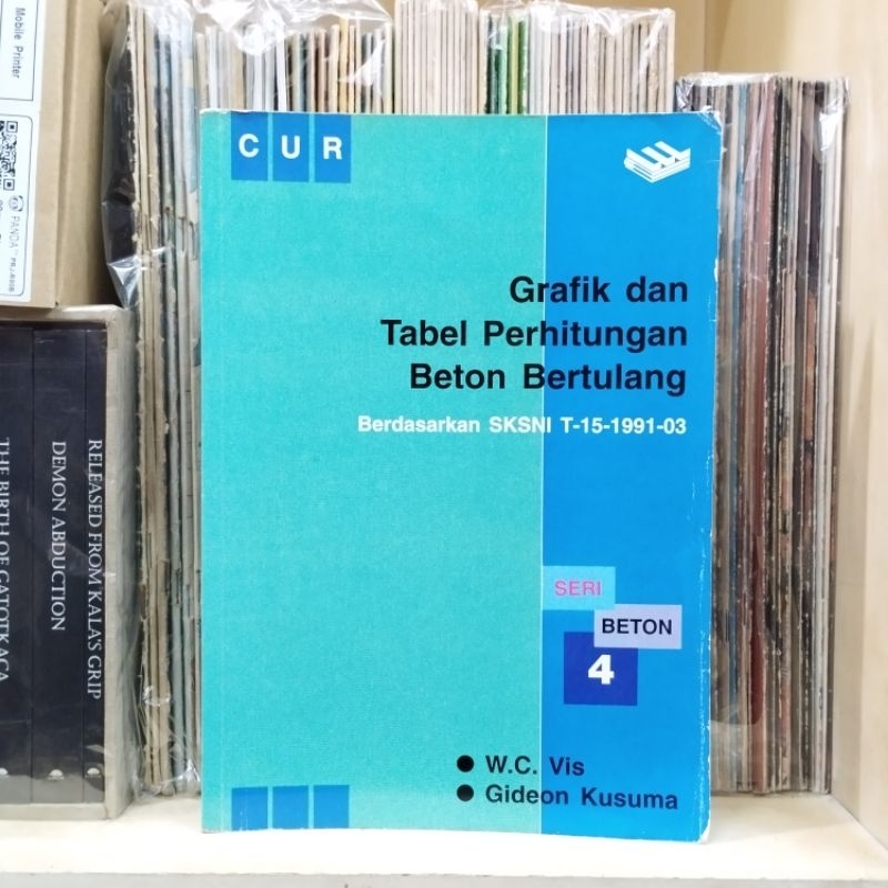 Jual Grafik dan Tabel Perhitungan Beton Bertulang Seri Beton 4 - WC Vis ...