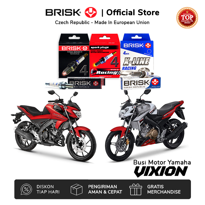 Jual Busi Motor Yamaha Vixion BRISK | Shopee Indonesia