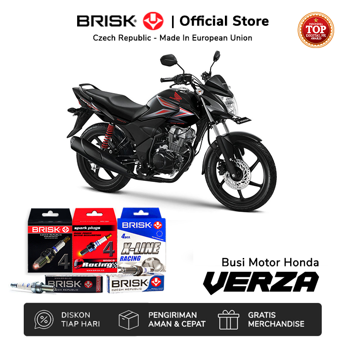 Jual Busi Motor Honda Verza 150 BRISK | Shopee Indonesia