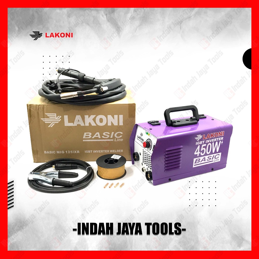 Jual LAKONI BASIC MIG 125i XR Mesin Las Travo Listrik IGBT Inverter Welder | Shopee Indonesia