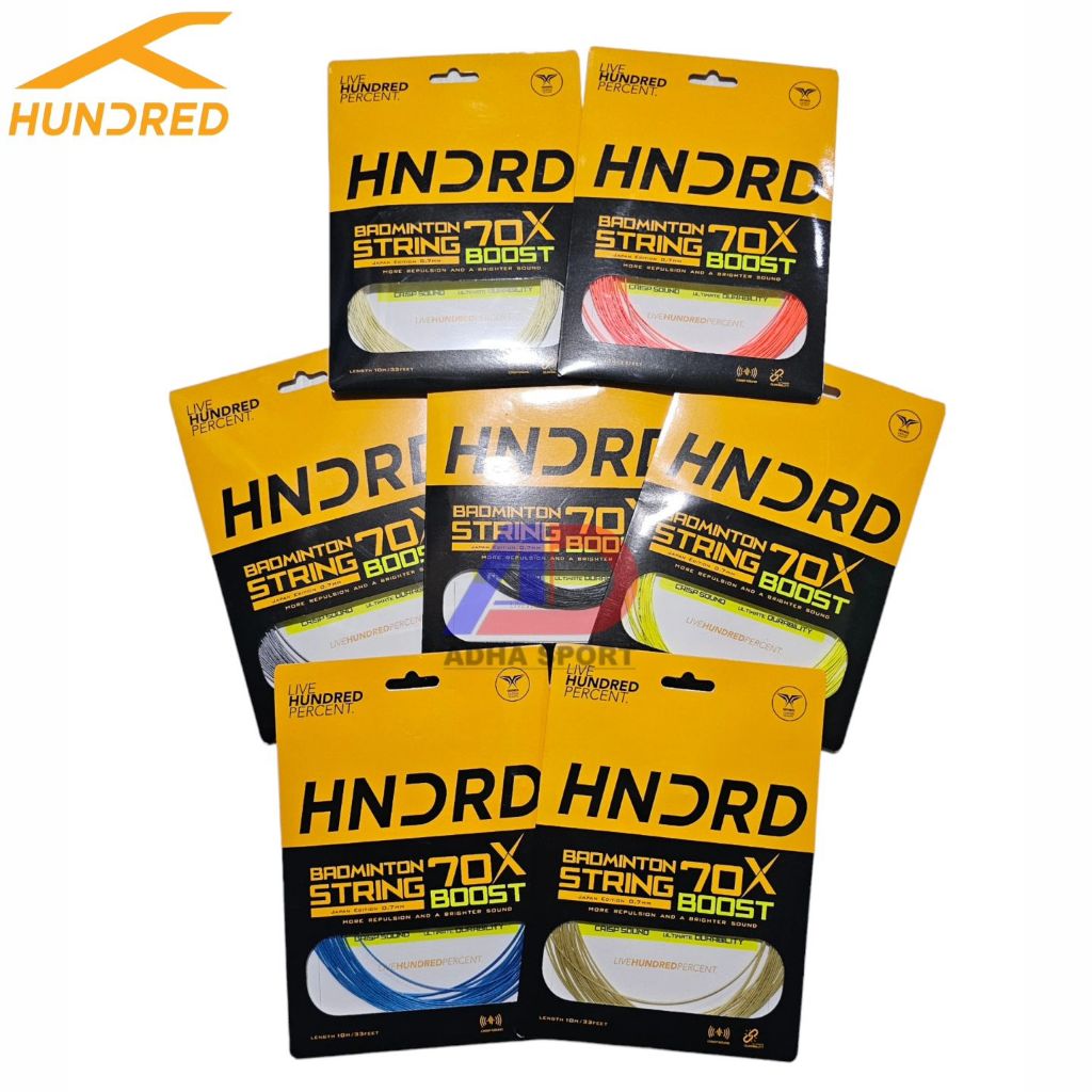 Jual Hundred 70X Boost 70MM Senar Raket String Badminton Raket ...