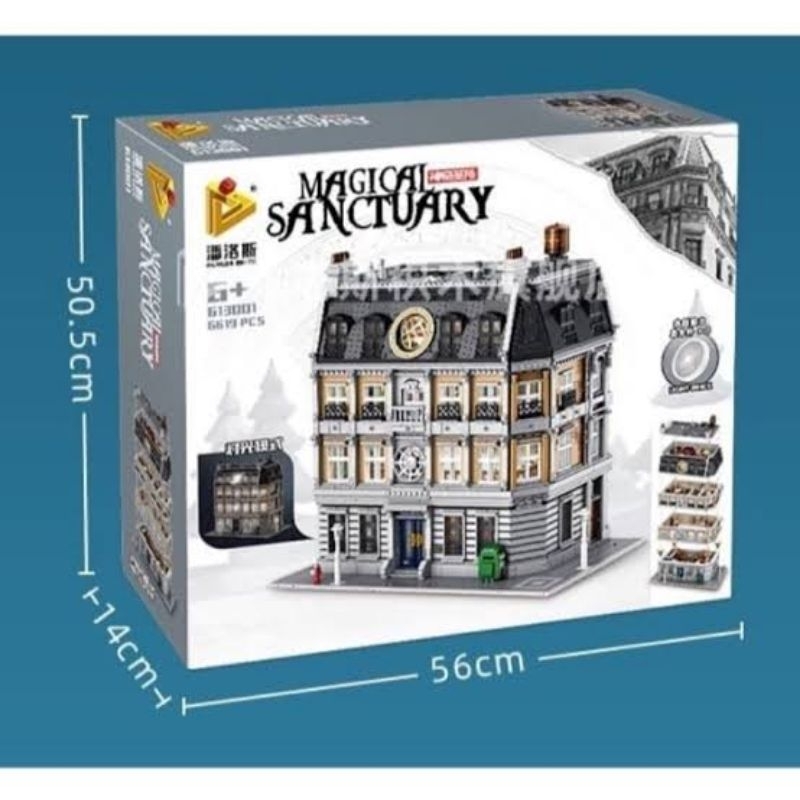 Jual Panlos 613001 Magical Sanctuary Sanctum Sanctorum Doctor Strange ...