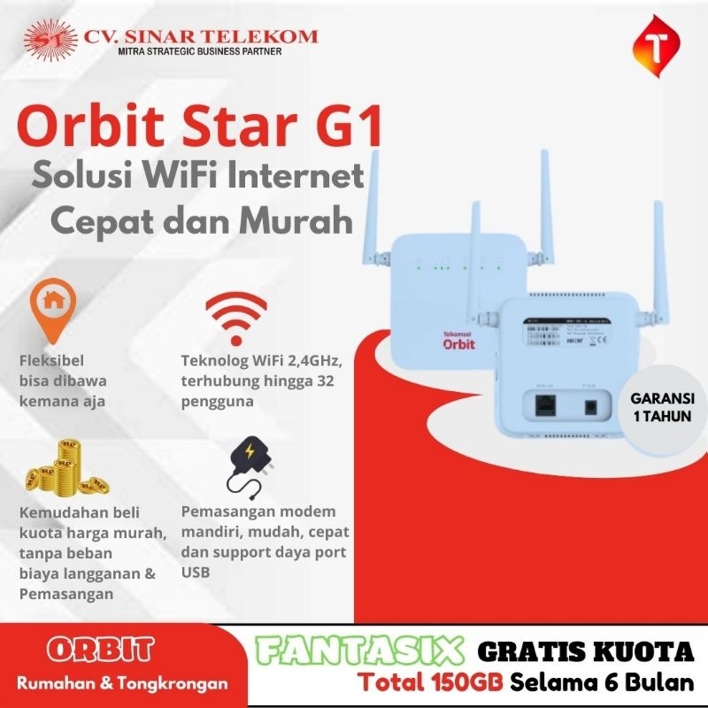 Jual Modem Orbit Star G1 | Shopee Indonesia