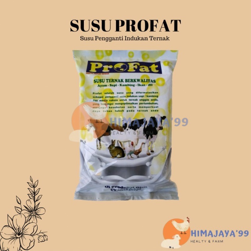 Jual Profat Susu Pengganti Induk Hewan Ternak 1kg | Shopee Indonesia