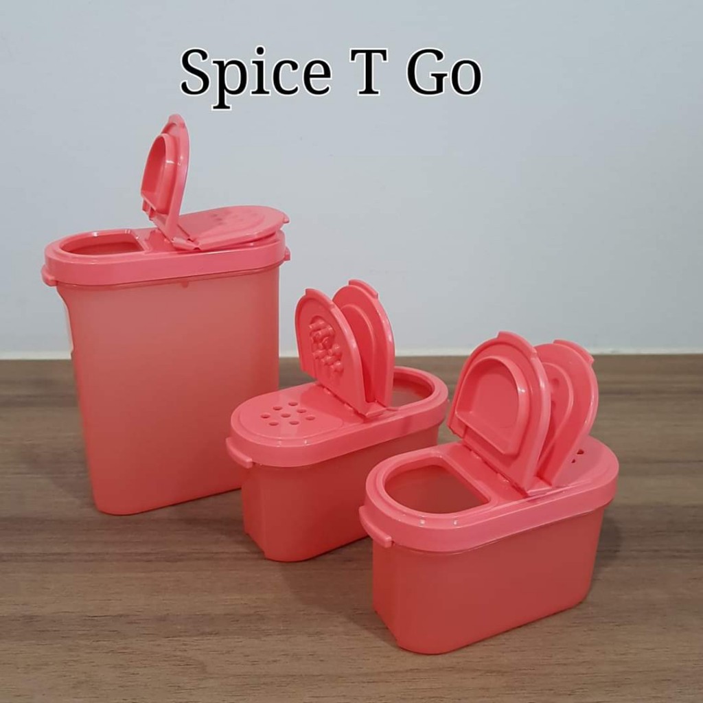 Jual Tupperware Spice T Go tempat bumbu rempah Spice to go | Shopee ...