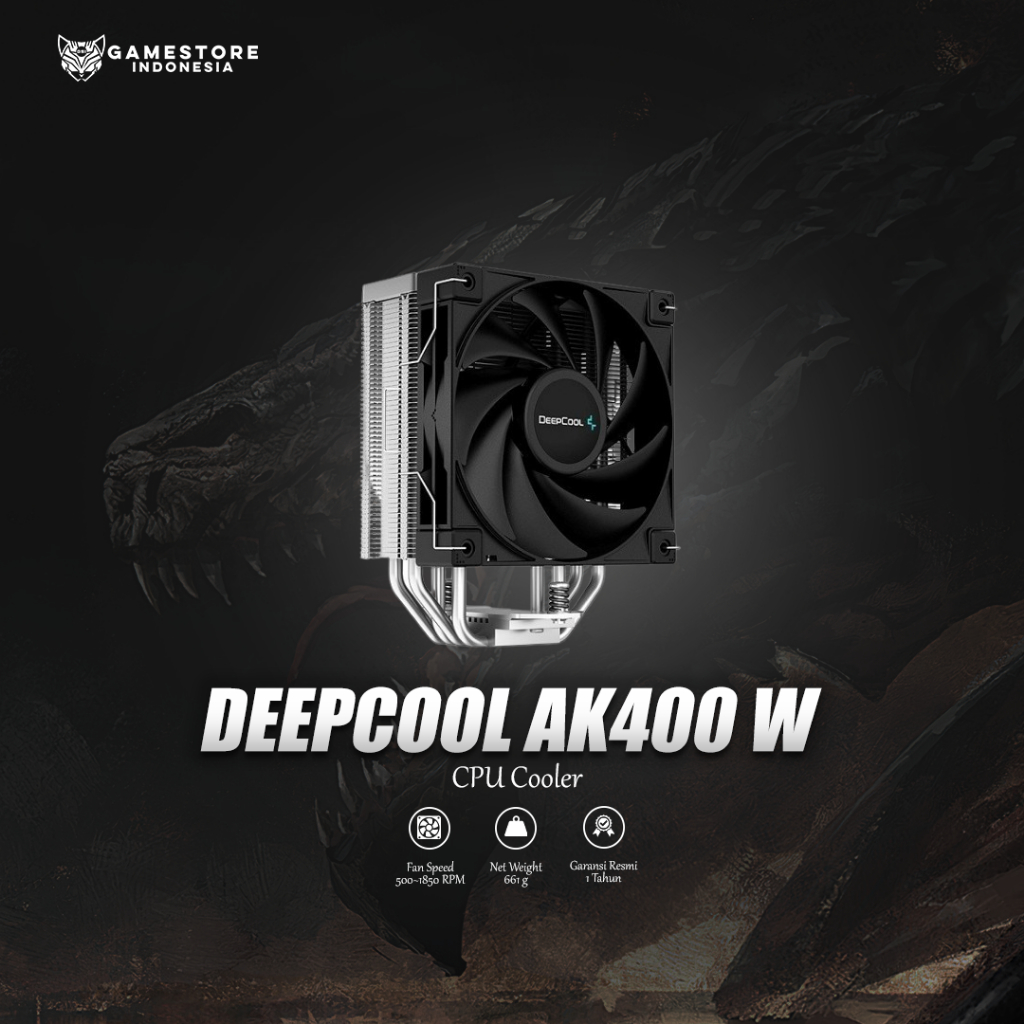 Jual Deepcool AK400 W | ZERO DARK EDITION | AK620 CPU Cooler | Shopee ...