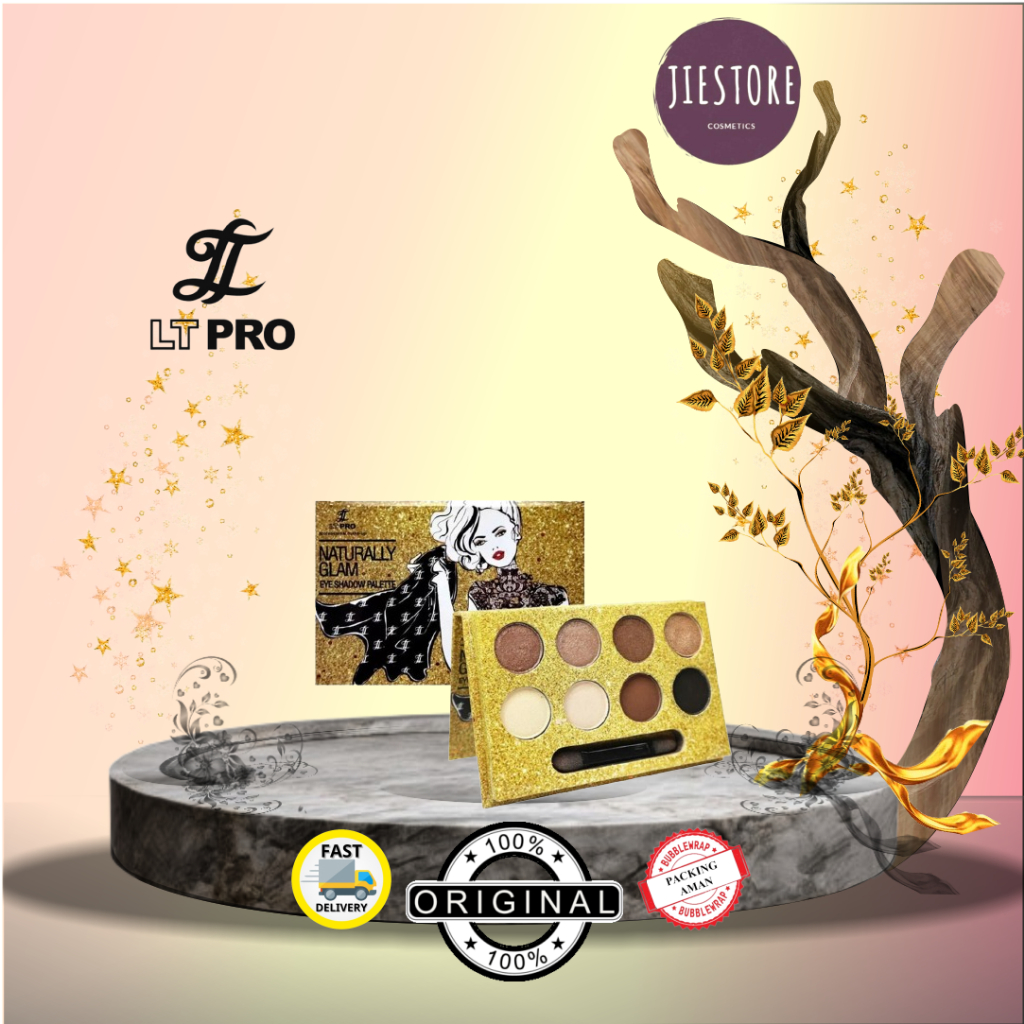 Jual LT PRO NATURALLY GLAM EYE SHADOW PALETTE | Shopee Indonesia