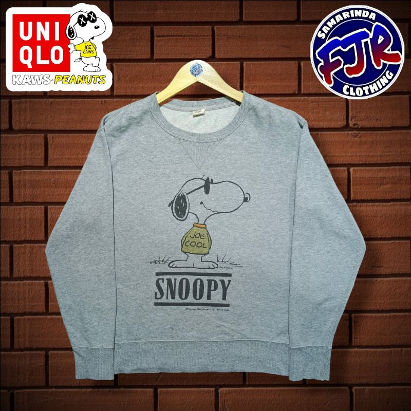 Jual UT Uniqlo x Peanuts Crewneck | Shopee Indonesia