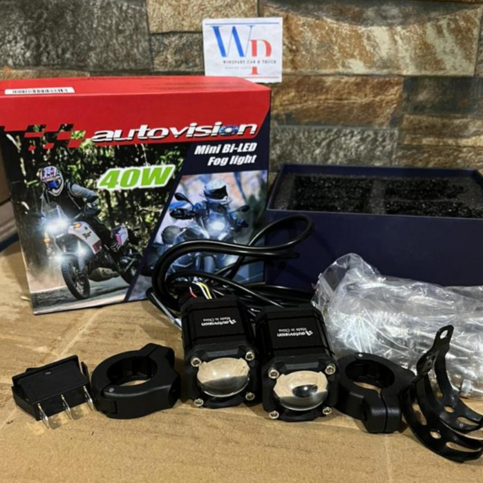 Jual Mini BILED Projector Autovision Celebes 40 Watt Lampu Sorot Projie ...