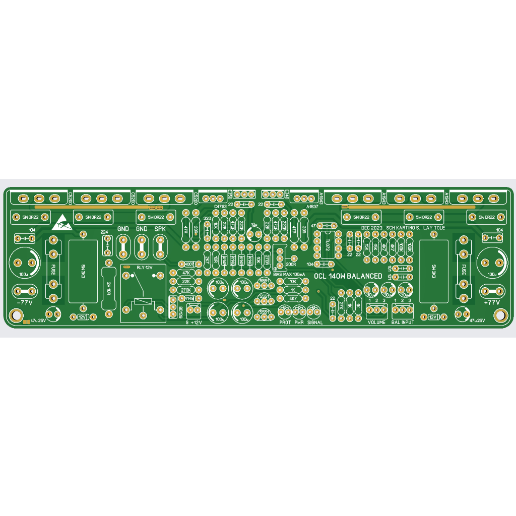 Jual PCB OCL 140 Mod By Kartino | Shopee Indonesia