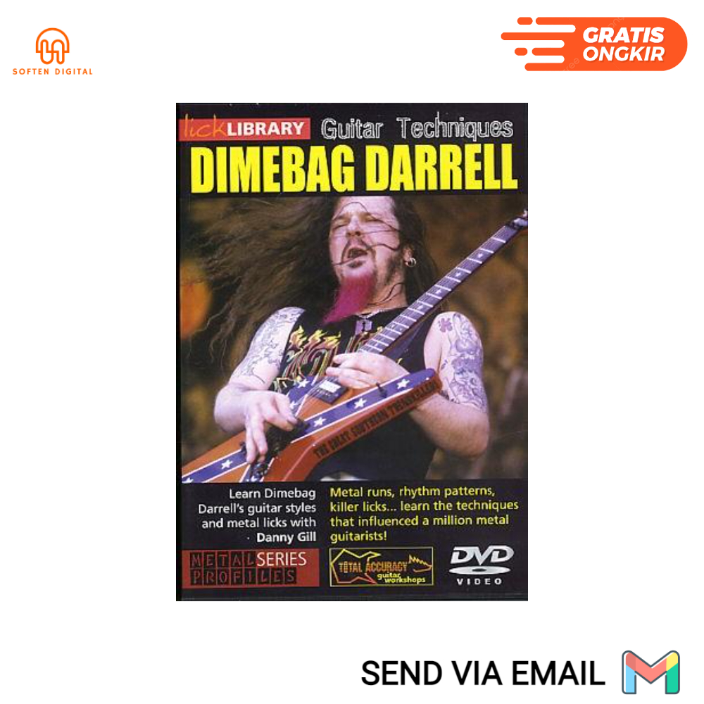 Jual Lick Library - Guitar Techniques - Metal - Dimebag Darrell Style / Danny Gill - video ...