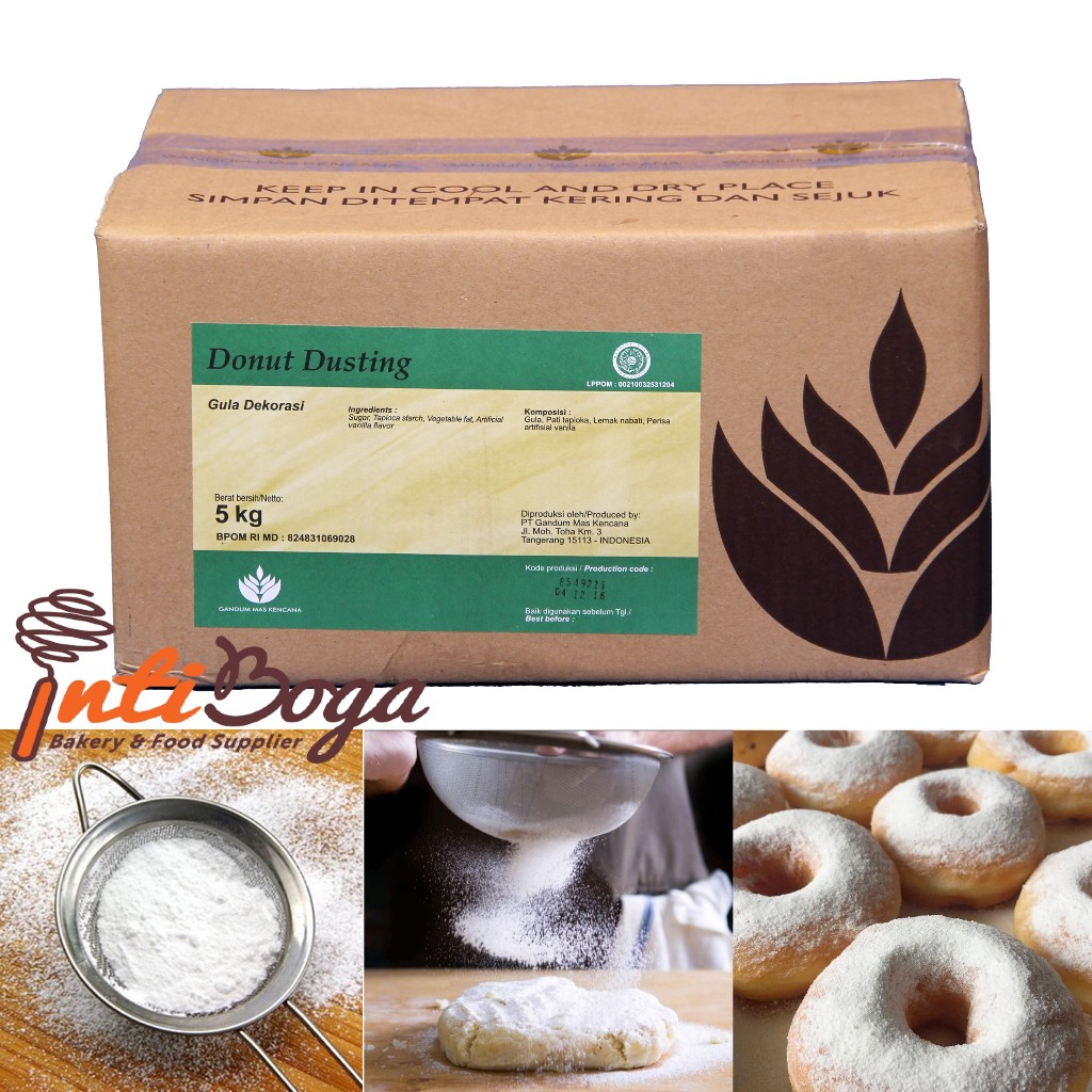 Jual Haan Donut Dusting 500gr – Gula Dekorasi Taburan Donat | Shopee ...