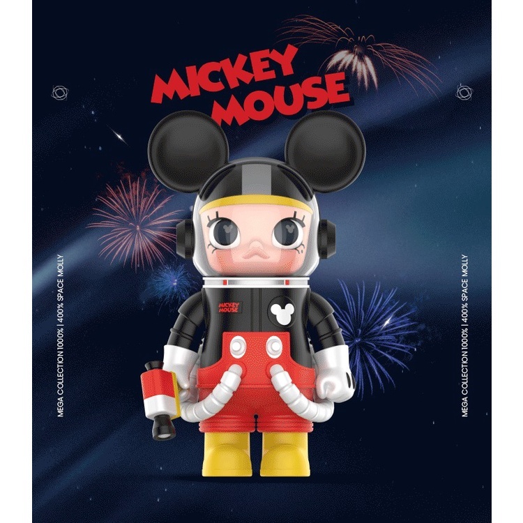 Jual Koleksi Disney Cartoon Figure Mega Space Molly Mickey Mouse Icons ...