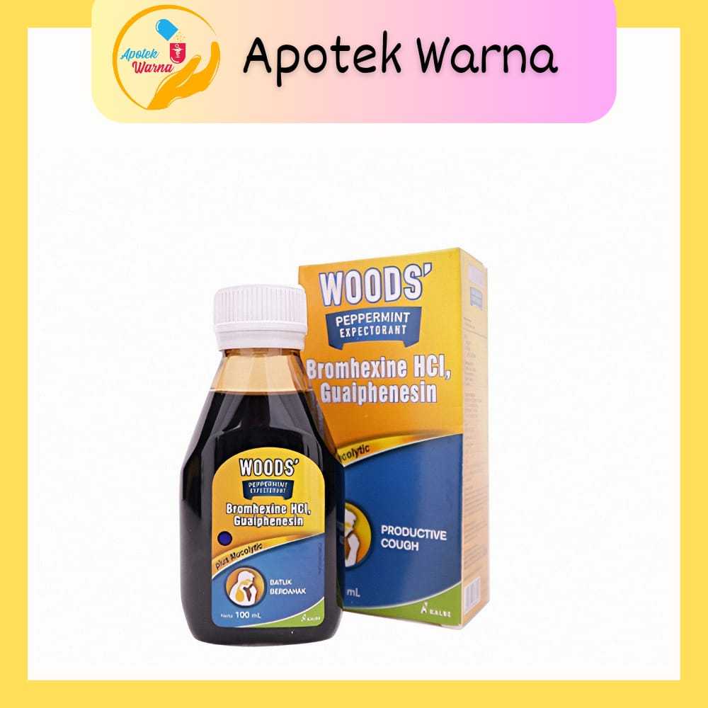 Jual WOODS' BATUK BERDAHAK 100 ML & 60 ML | WOODS' BATUK TIDAK BERDAHAK ...