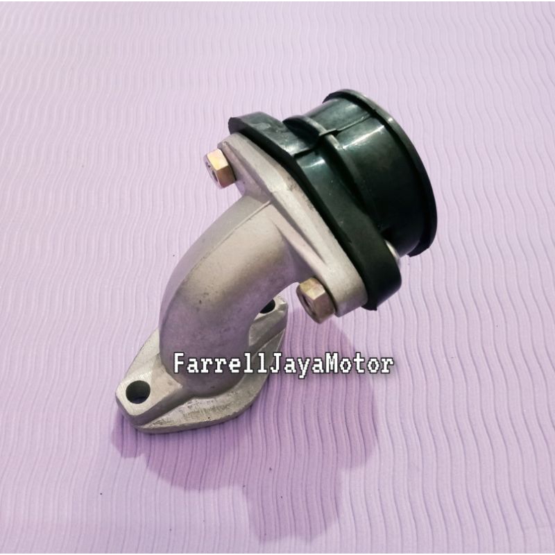Jual Manipul Miring Intake PE 24 PE 26 PE 28 Manifold Karbu Bebek Grand Supra | Shopee Indonesia