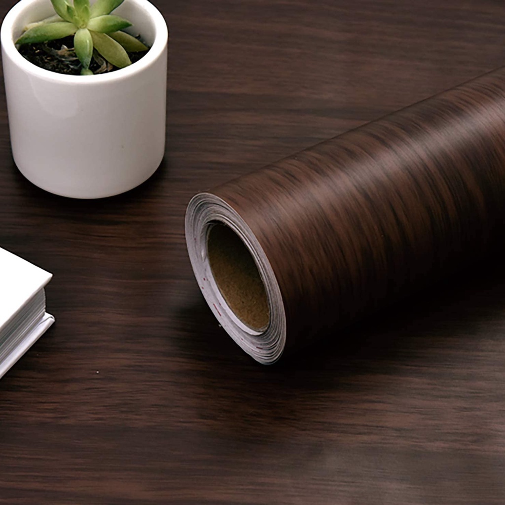 Jual Wallpaper Stiker Dinding Motif Kayu Serat Panjang 10m X Lebar 45cm
