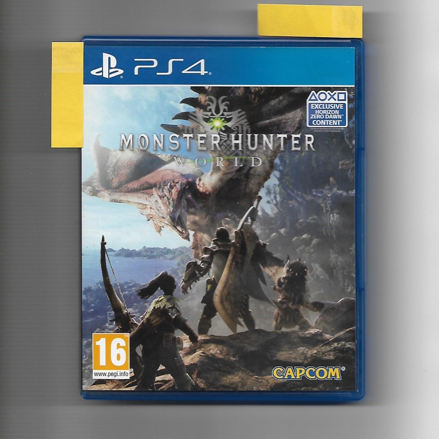 Jual Monster Hunter World - Kaset PS BD Game PlayStation PS4 PS5 | Shopee Indonesia