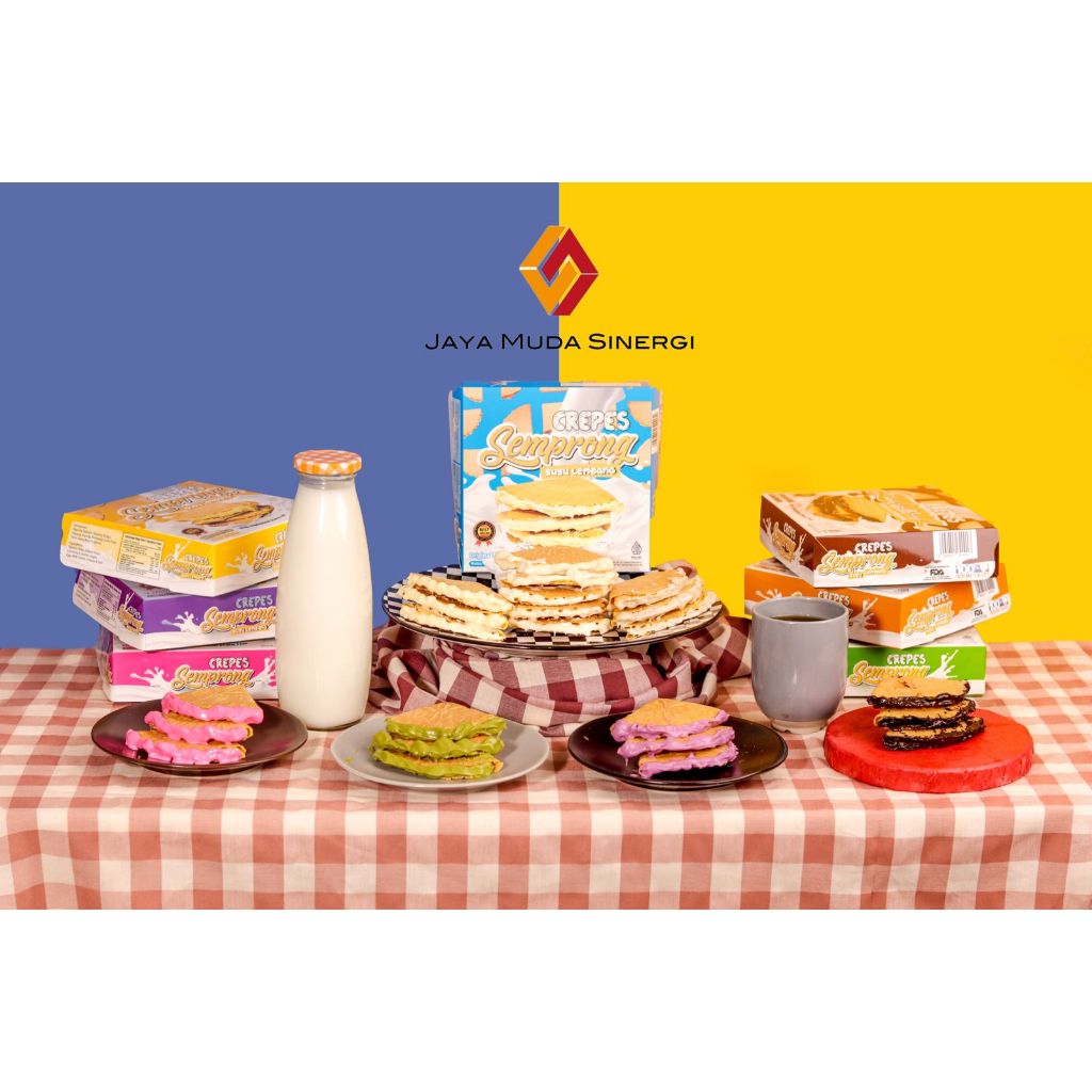 Jual CREPES SEMPRONG SUSU LEMBANG - CREPES BANDUNG ISI 12pcs 165GRAM ...