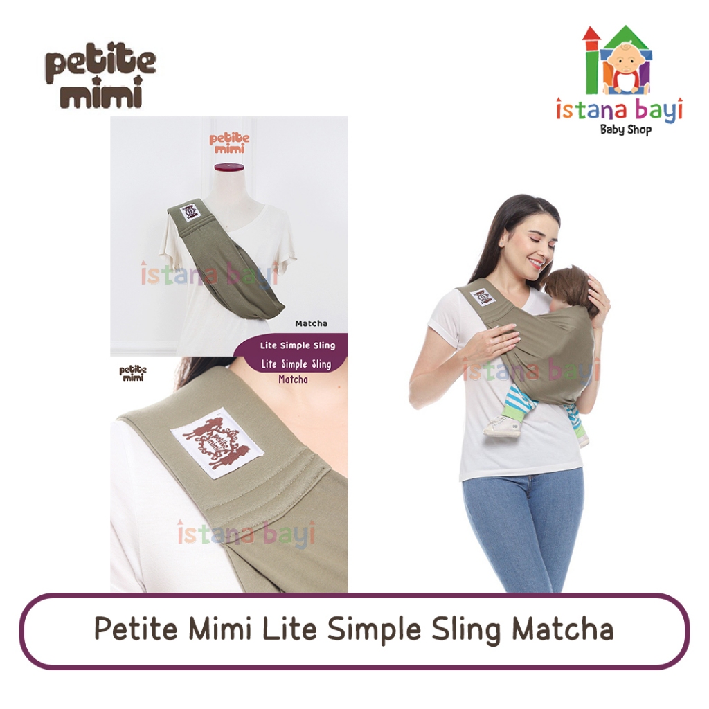 Jual Petite Mimi Lite Simple Sling - Gendongan kaos ( GEOS ) | Shopee ...