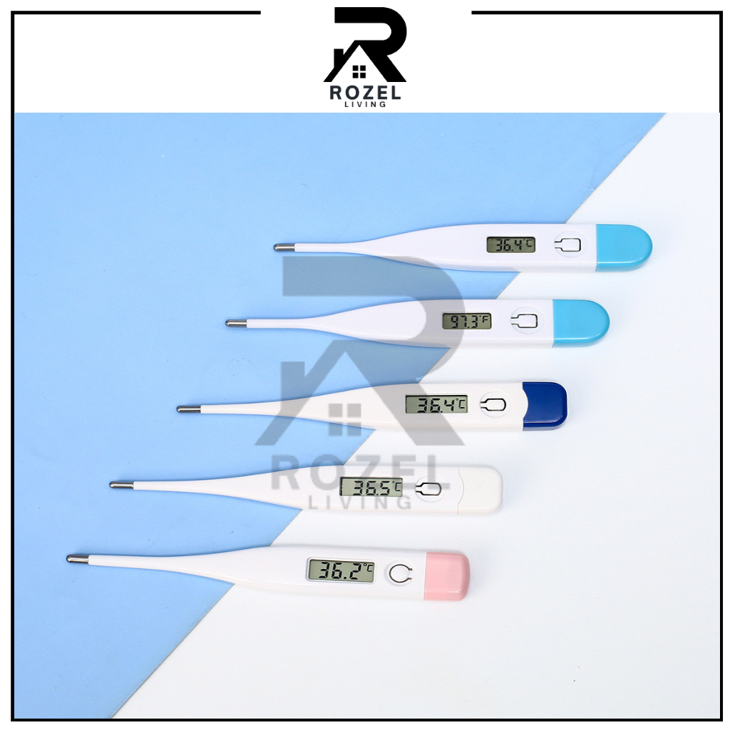 Jual ROZEL Termometer Thermometer Digital Alat Pengukur Suhu Badan ...
