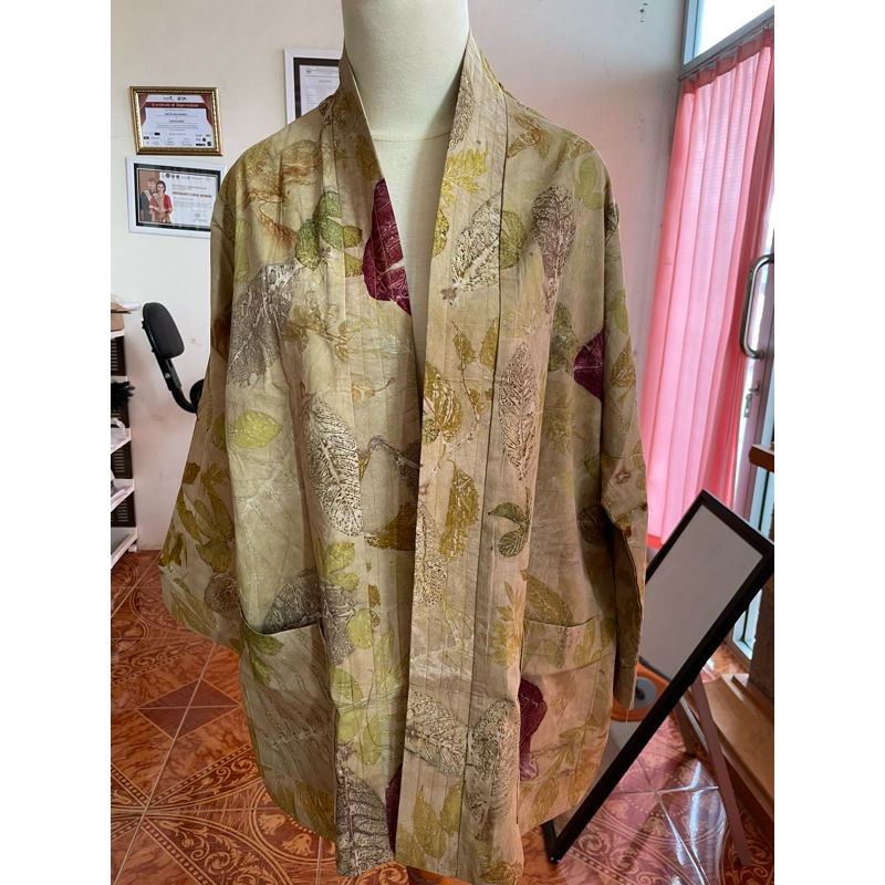 Jual outer batik Ecoprint asli | Shopee Indonesia