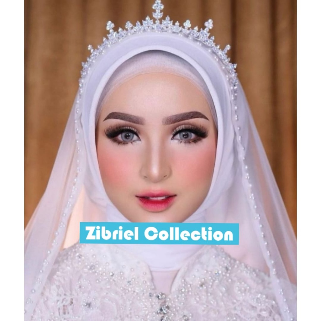 Jual Slayer Pengantin Kerudung Pengantin Hijab Pengantin Motif Payet ...