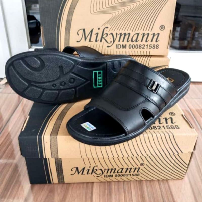 Jual Sandal Selop Pria Kulit Asli Terbaru Sepatu Sandal Pria Selop ...